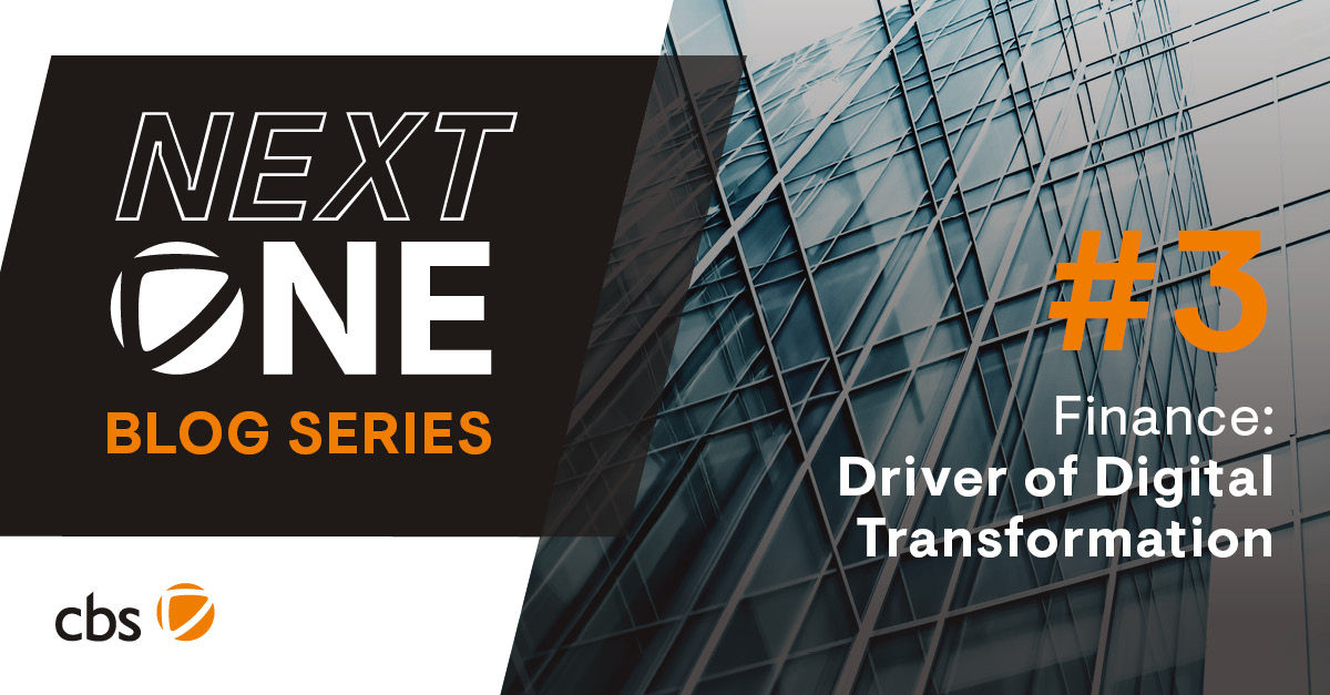 cbs Blog | NEXT ONE Finance: Driver for Digital Transformation