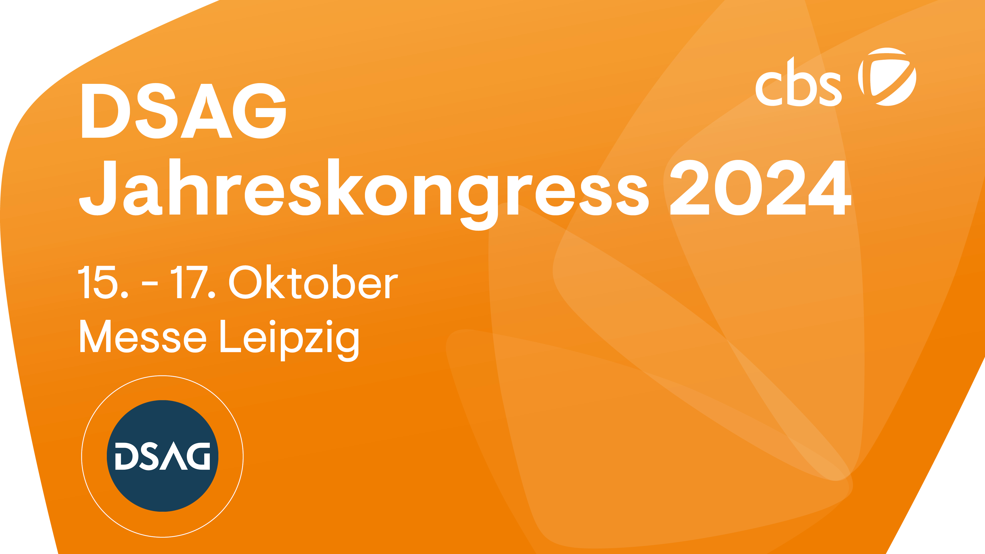 cbs auf dem DSAG Jahreskongress 2024
