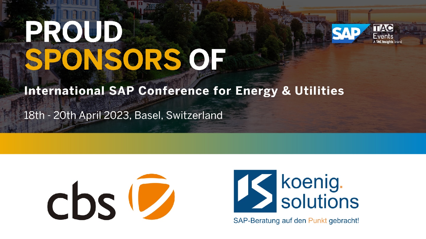 Meet our cbs experts @ International SAP Conference for Utilities and ...