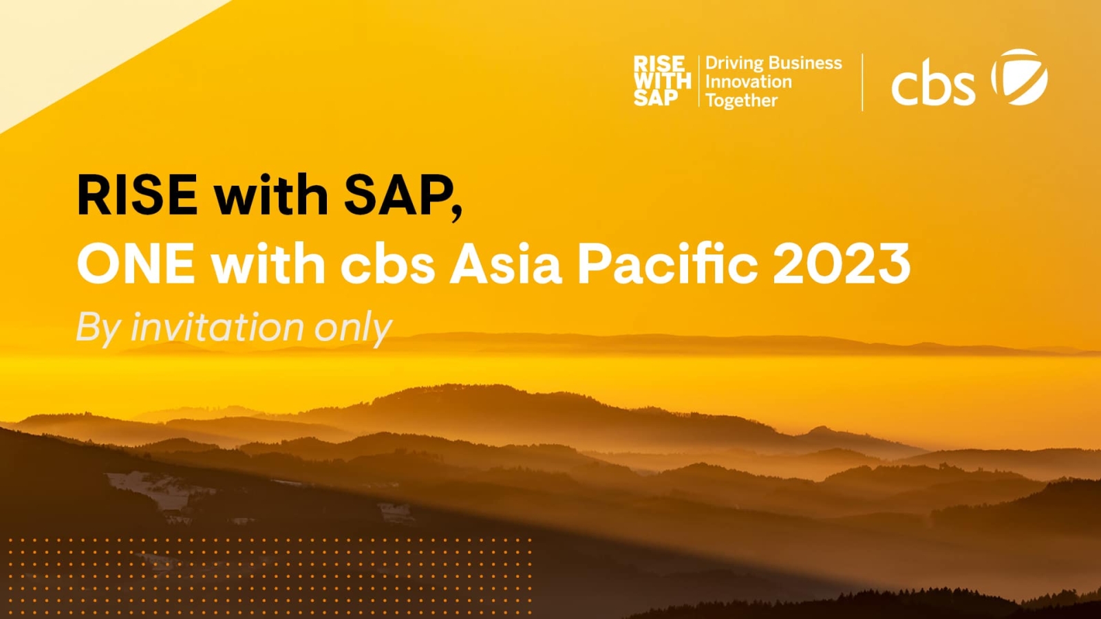 ONE with cbs Asia Pacific 2023 (Singapore) | cbs Corporate Business ...