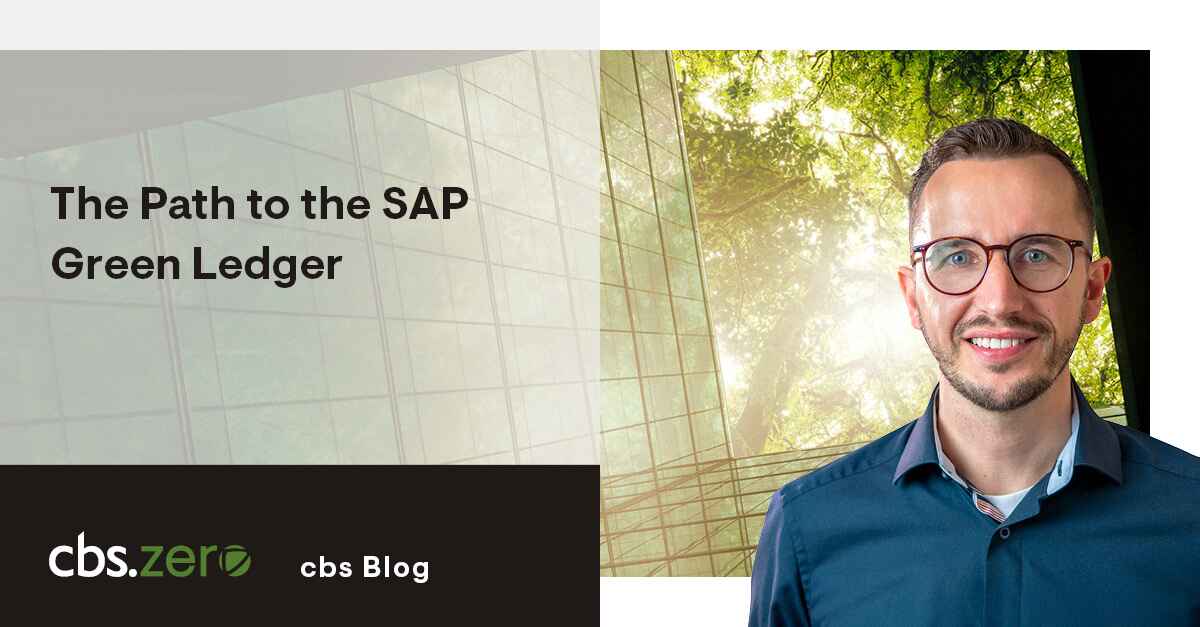 cbs.zero: Introducing the SAP Green Ledger | cbs Corporate Business ...