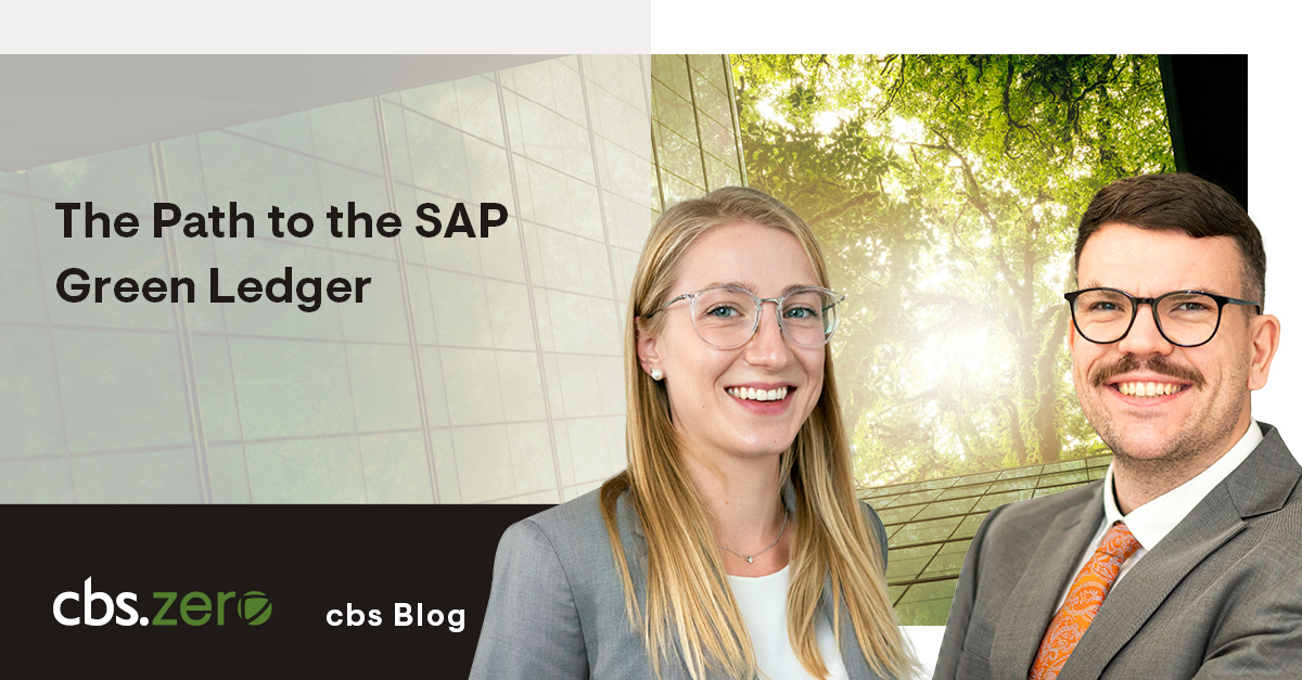 cbs.zero: Introducing the SAP Green Ledger | cbs Corporate Business ...