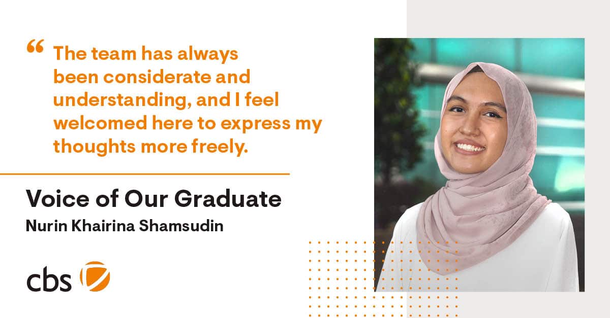 Voice of Our Graduate: Enjoyable journey along with cbs graduate programme